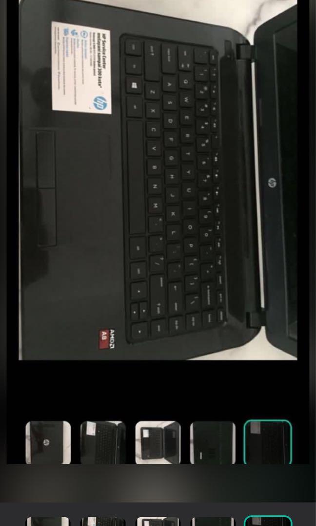 LAPTOP HP BLACK, Elektronik, Komputer, Laptop di Carousell