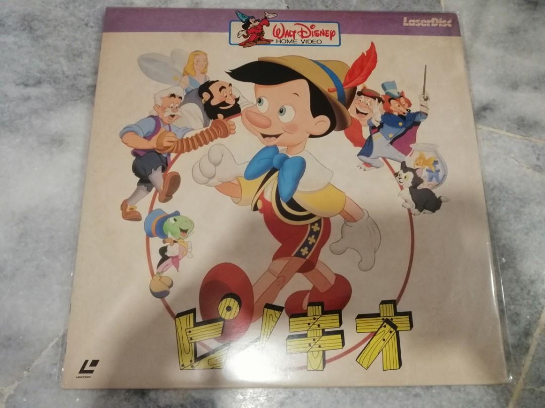 Laserdisc PINOCCHIO (JAPAN VERSION), Hobbies & Toys, Music & Media, CDs ...