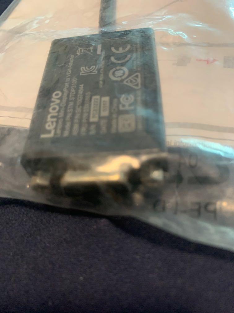 Lenovo ThinkPad original minidp to VGA adapter cable DP to vga ...