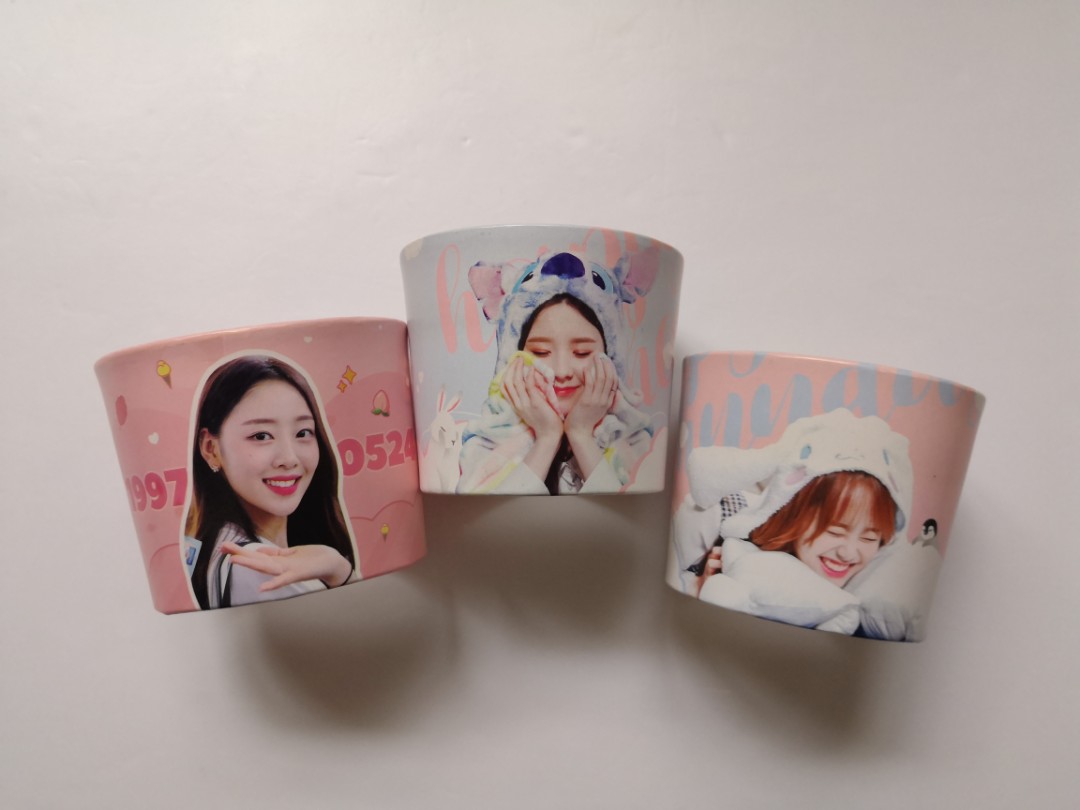 Loona Fanmade Cupsleeve (Heejin, Yves, Chuu), Hobbies & Toys ...