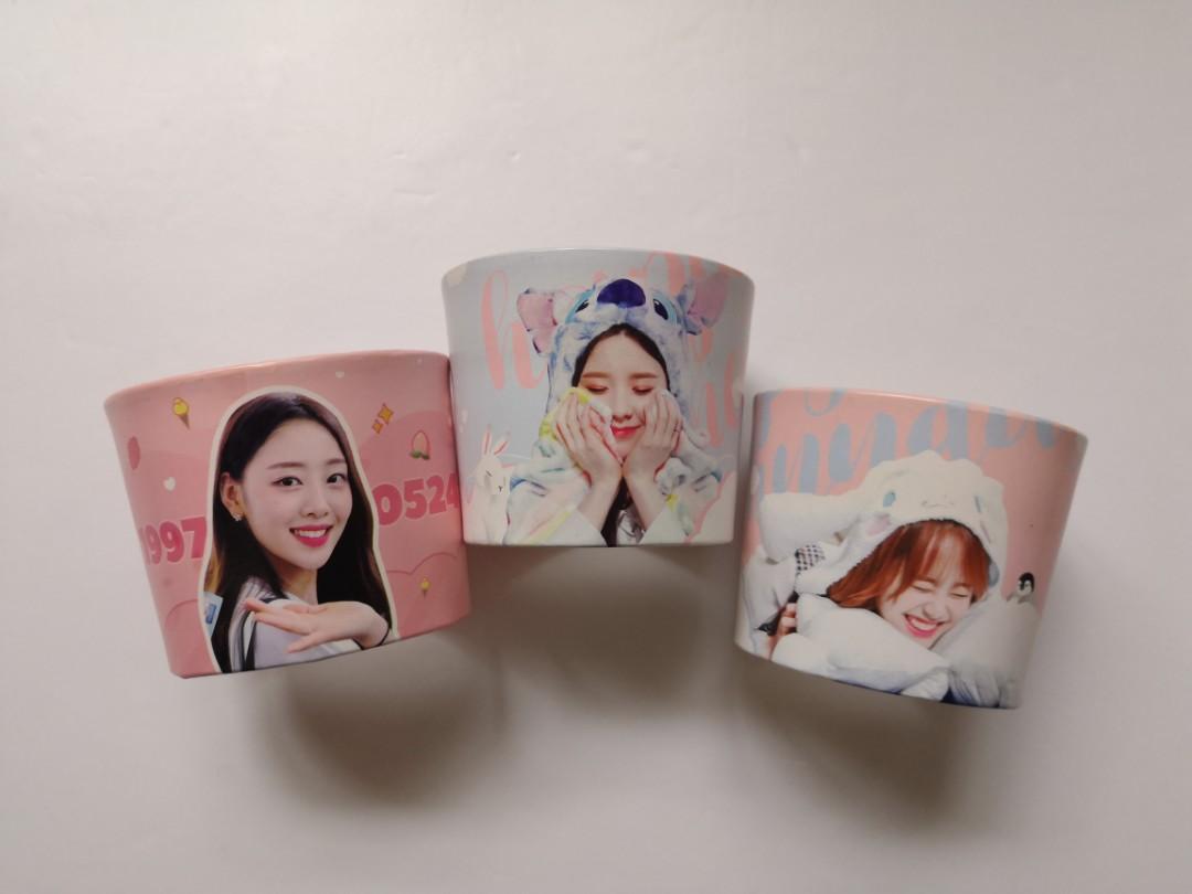 Loona Fanmade Cupsleeve (Heejin, Yves, Chuu), Hobbies & Toys ...