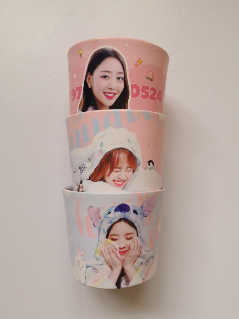 Loona Fanmade Cupsleeve (Heejin, Yves, Chuu), Hobbies & Toys ...