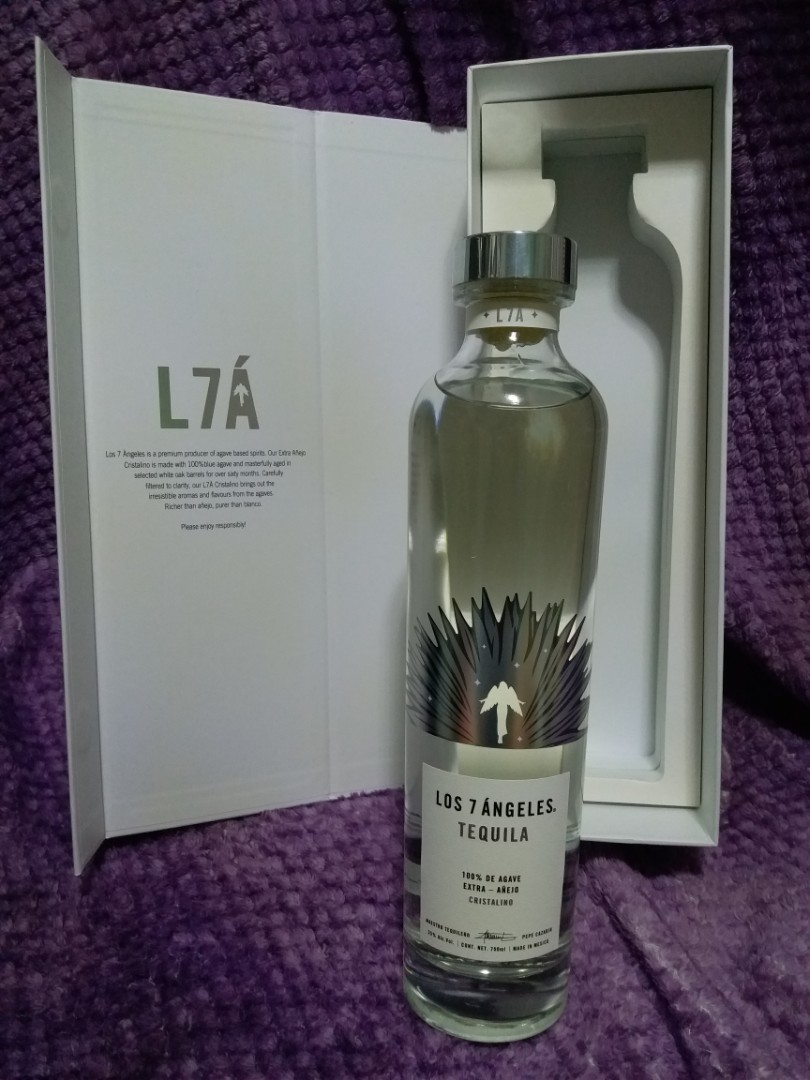 Los 7 Angeles Tequila 750ml 35% alc vol, 嘢食 & 嘢飲, 酒精飲料 - Carousell