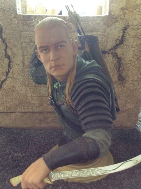 LOTR Legolas Bust Sideshow Collectibles, Hobbies & Toys, Toys & Games ...