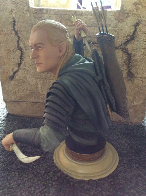 LOTR Legolas Bust Sideshow Collectibles, Hobbies & Toys, Toys & Games ...