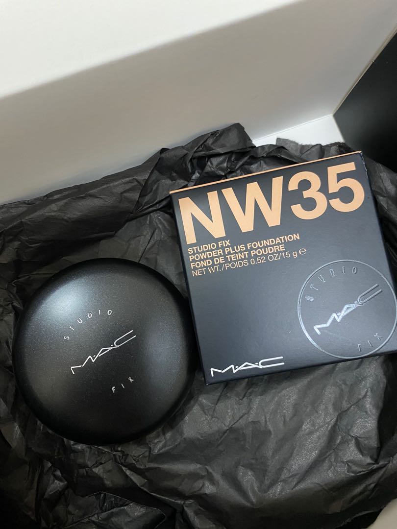 MAC Studio Fix Powder Plus Foundation - NW35, Beauty & Personal Care ...