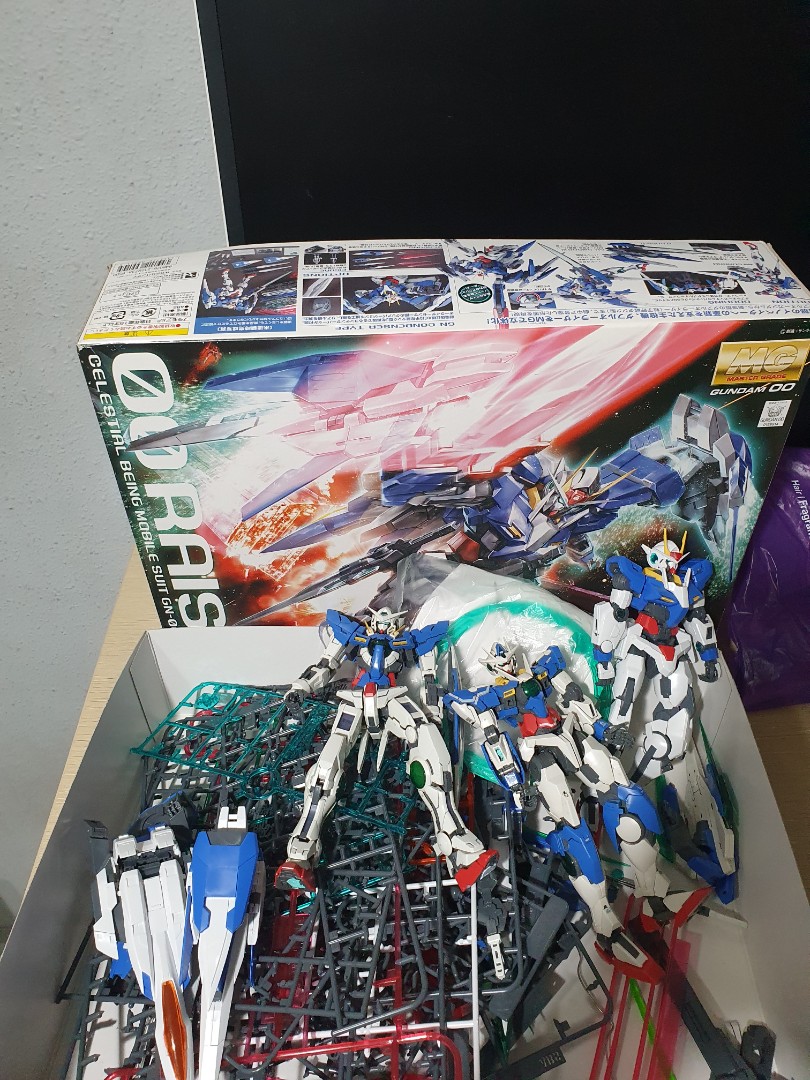 MG Gundam Exia, 00 Raiser & Quant, Hobbies & Toys, Toys & Games on ...