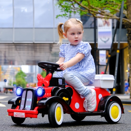 Mickey Mouse electric children battery operated electric ride on car ...