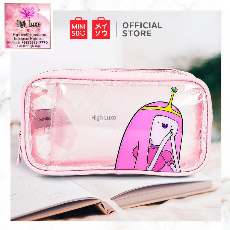 MINISO Adventure Time Optical Cosmetic Bag Portable Makeup Pouch for ...