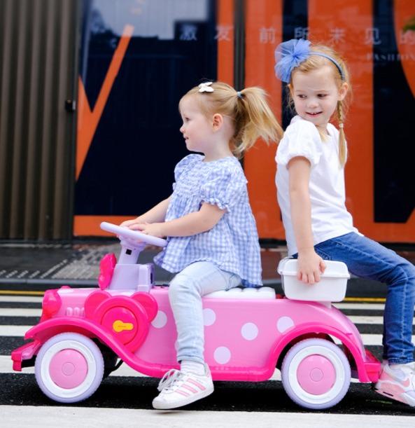 Minnie Mouse electric children battery operated electric ride on car ...