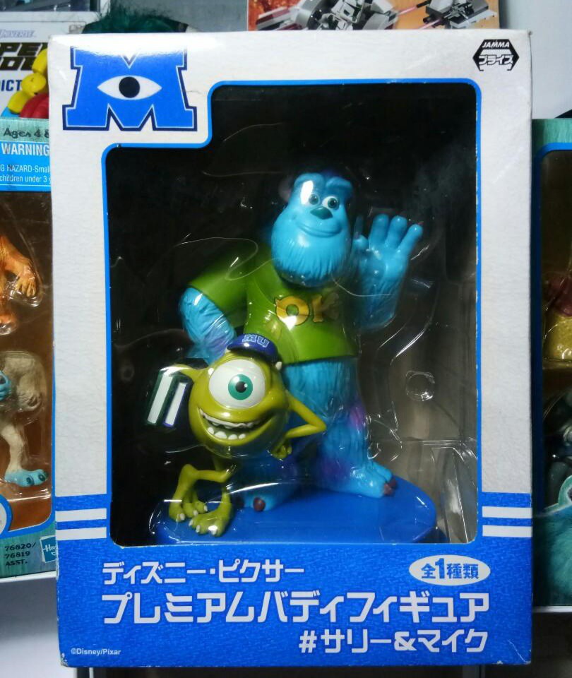 Monsters Inc Sulley & Mike Monsters University Figure by SEGA, Hobbies ...