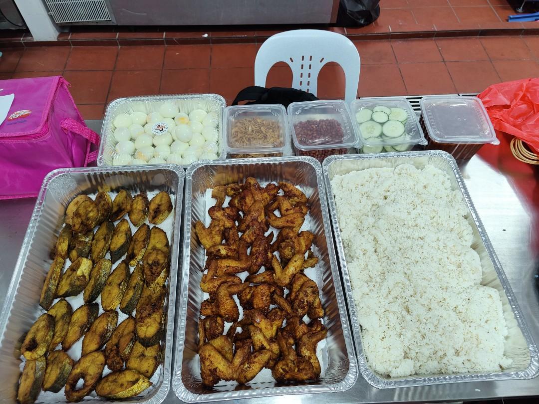 Nasi Lemak Buffet Catering, Food & Drinks, Local Eats on Carousell