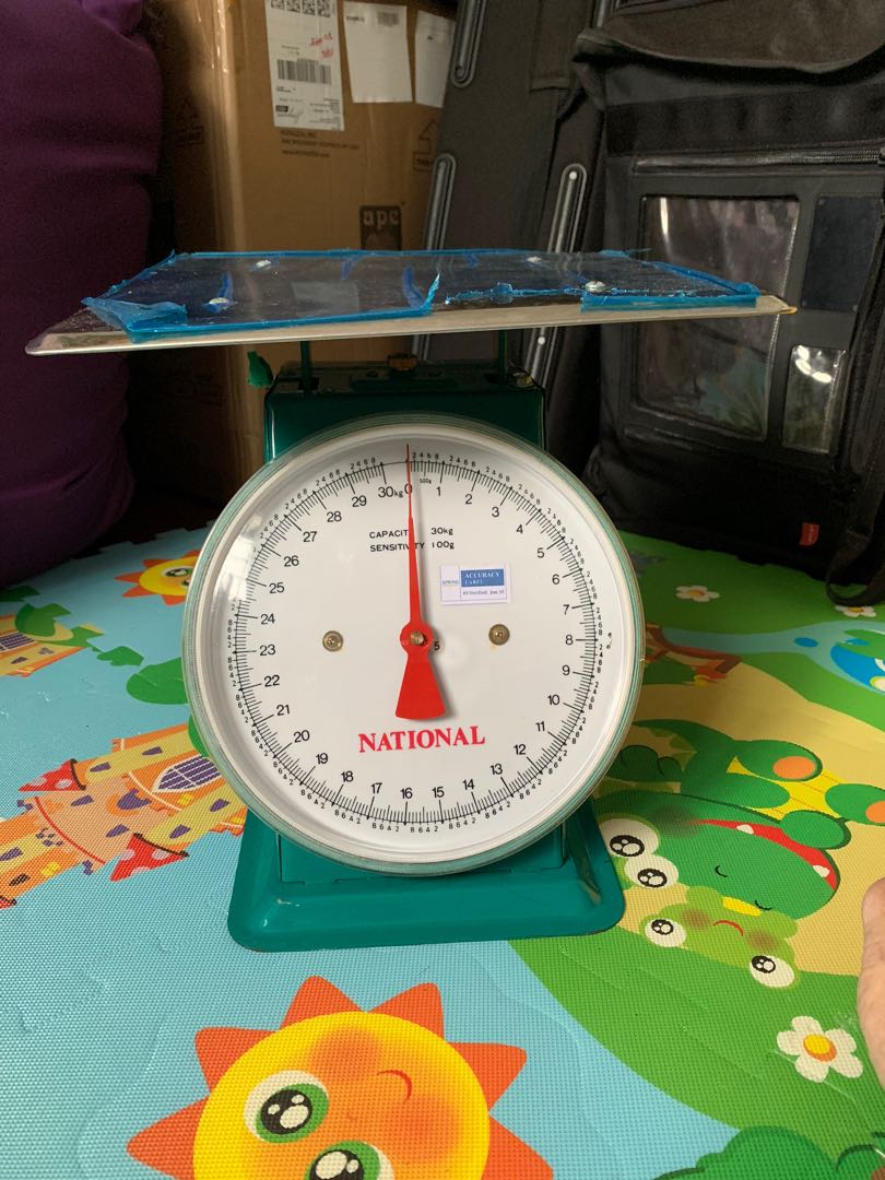 National 30kg weighing scale, Everything Else on Carousell