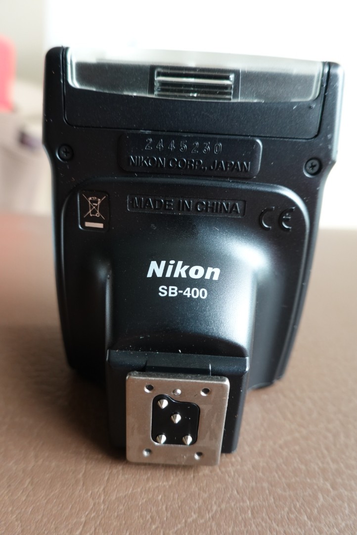 Nikon SB 400 flashlight, Photography, Photography Accessories, Flashes ...