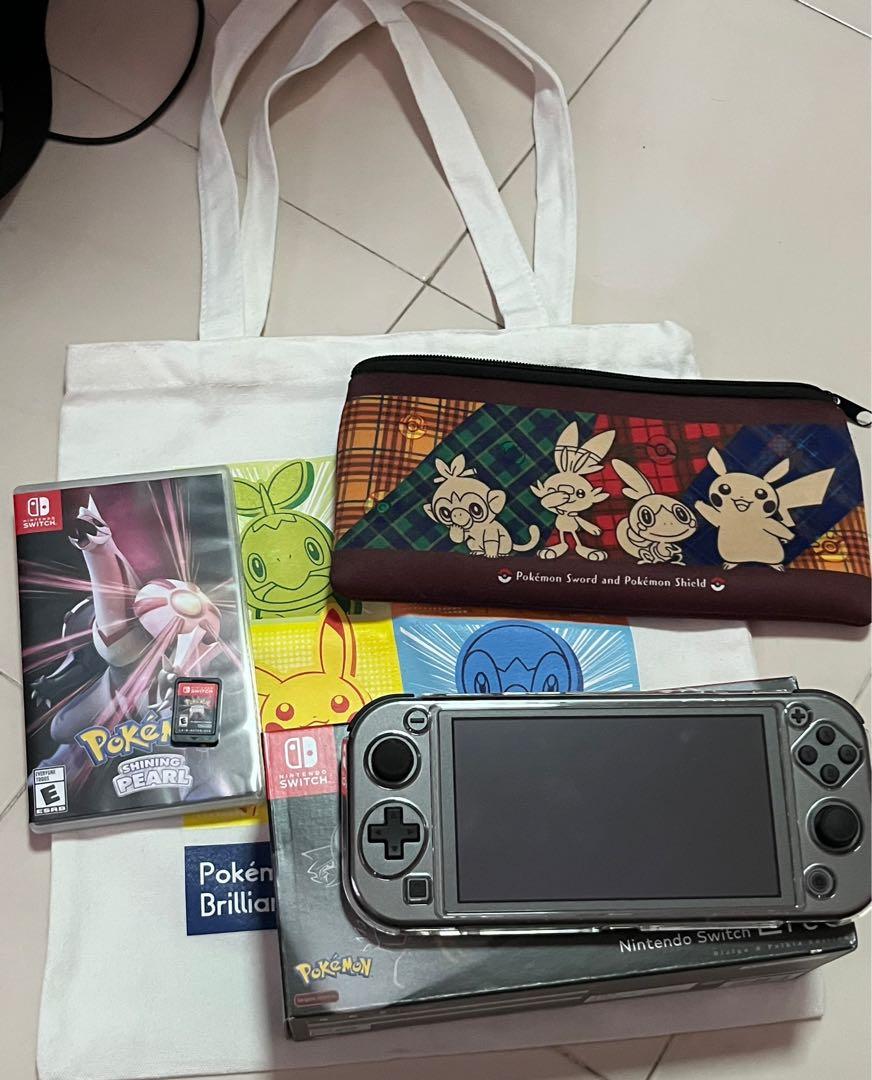 Nintendo Switch lite Pokemon Dialga & Palkia Edition set, Video Gaming ...