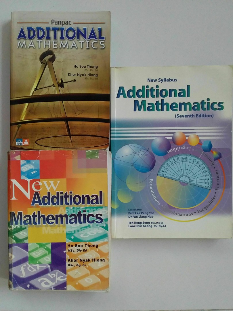 O level A math textbooks, Hobbies & Toys, Books & Magazines, Textbooks ...