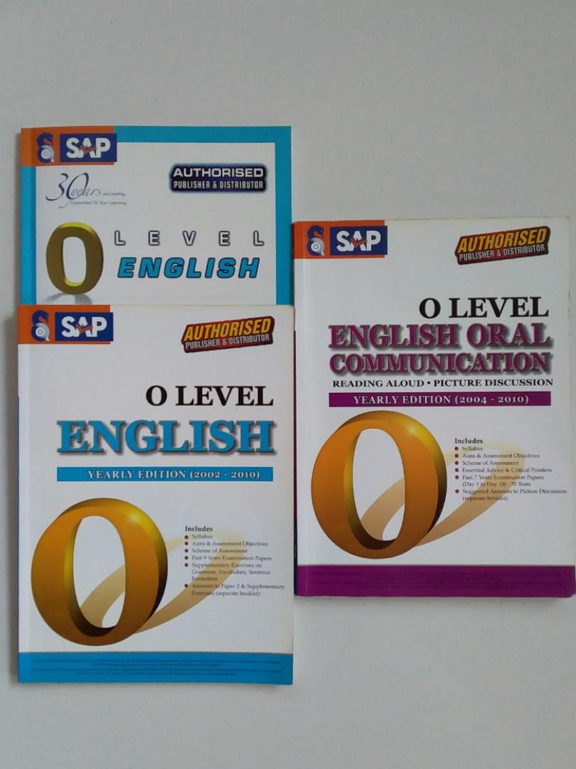 O level English books, Hobbies & Toys, Books & Magazines, Assessment ...