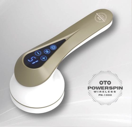 OTO Power Spin Wireless Handheld Massager, Health & Nutrition, Massage ...