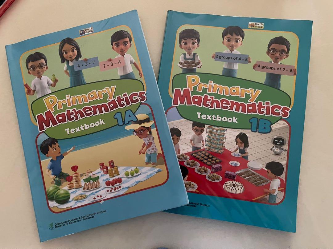 P1 Mathematics Textbook 1A and 1B, Hobbies & Toys, Books & Magazines ...