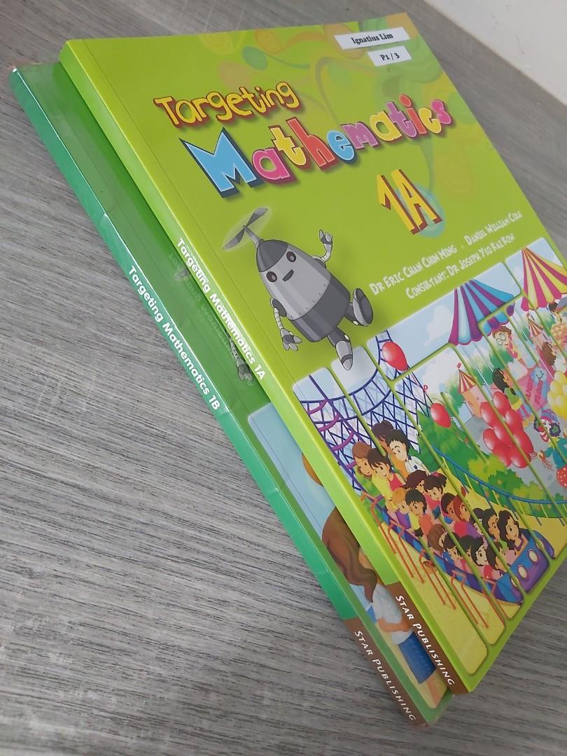 P1 textbook Targeting Mathematics 1a 1b, Hobbies & Toys, Books ...