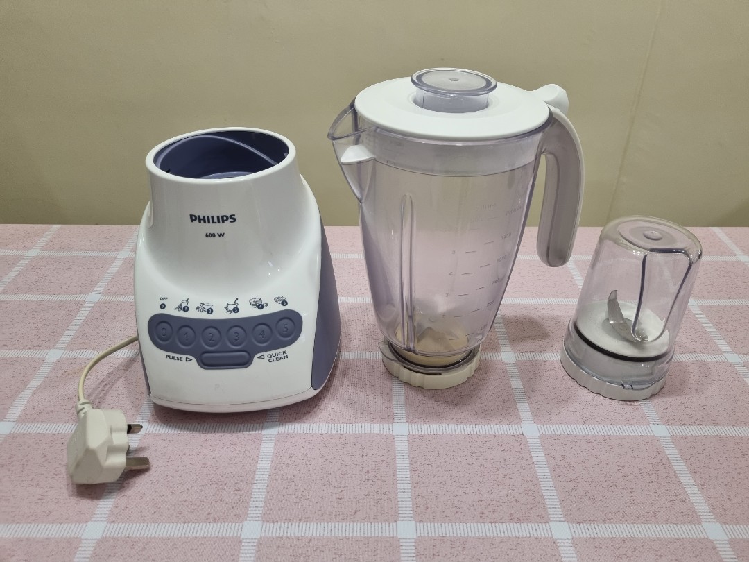Philips Blender 600W 2L, TV & Home Appliances, Kitchen Appliances ...
