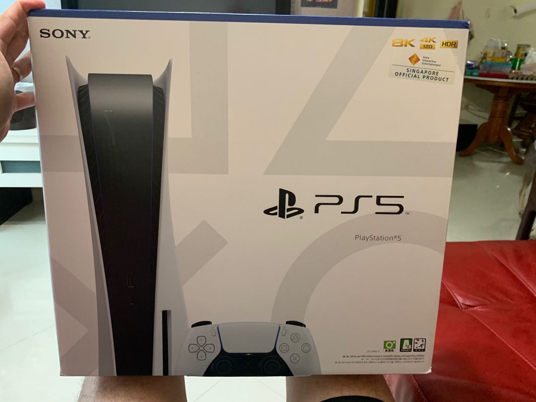 Playstation 5 (Lucky draw prize), Video Gaming, Video Game Consoles ...