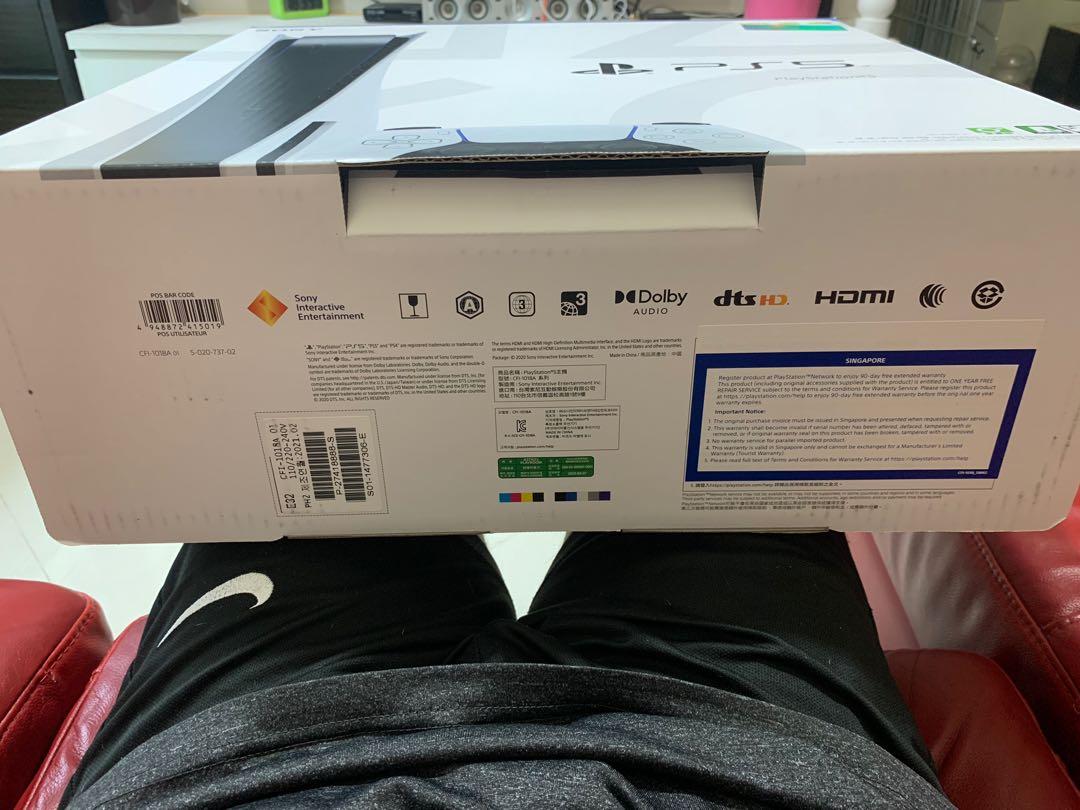 Playstation 5 (Lucky draw prize), Video Gaming, Video Game Consoles ...