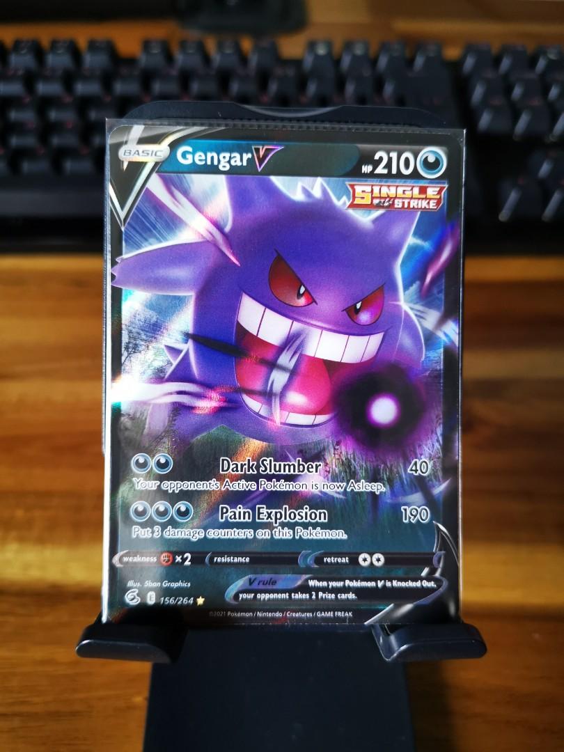Pokemon TCG - Gengar V Fusion Strike, Hobbies & Toys, Toys & Games on ...