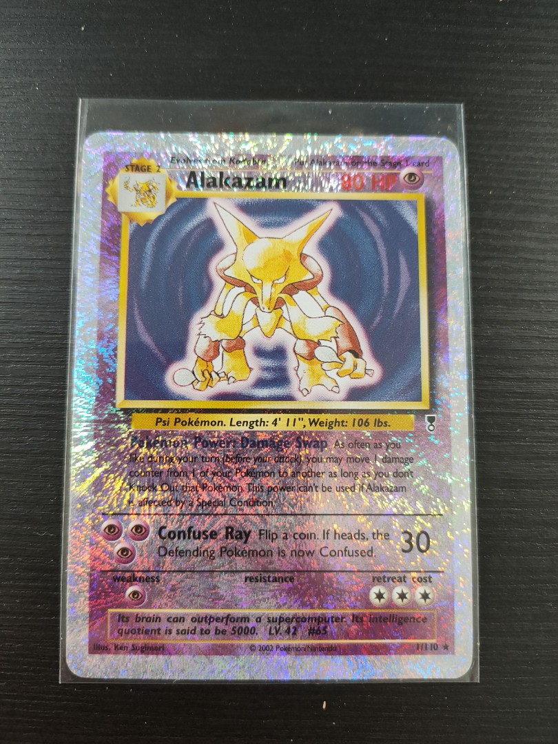 Pokemon TCG Alakazam Legendary Collection, 興趣及遊戲, 玩具 & 遊戲類 - Carousell Pokemon TCG Alakazam Legendary Collection, 興趣及遊戲, 玩具 & 遊戲類 - Carousell