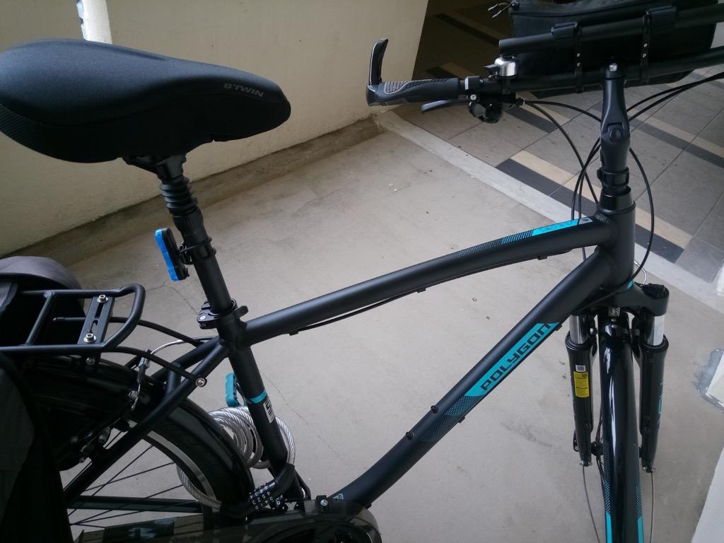Polygon Sierra Deluxe Sport Men City Bike - Size L, Sports Equipment ...
