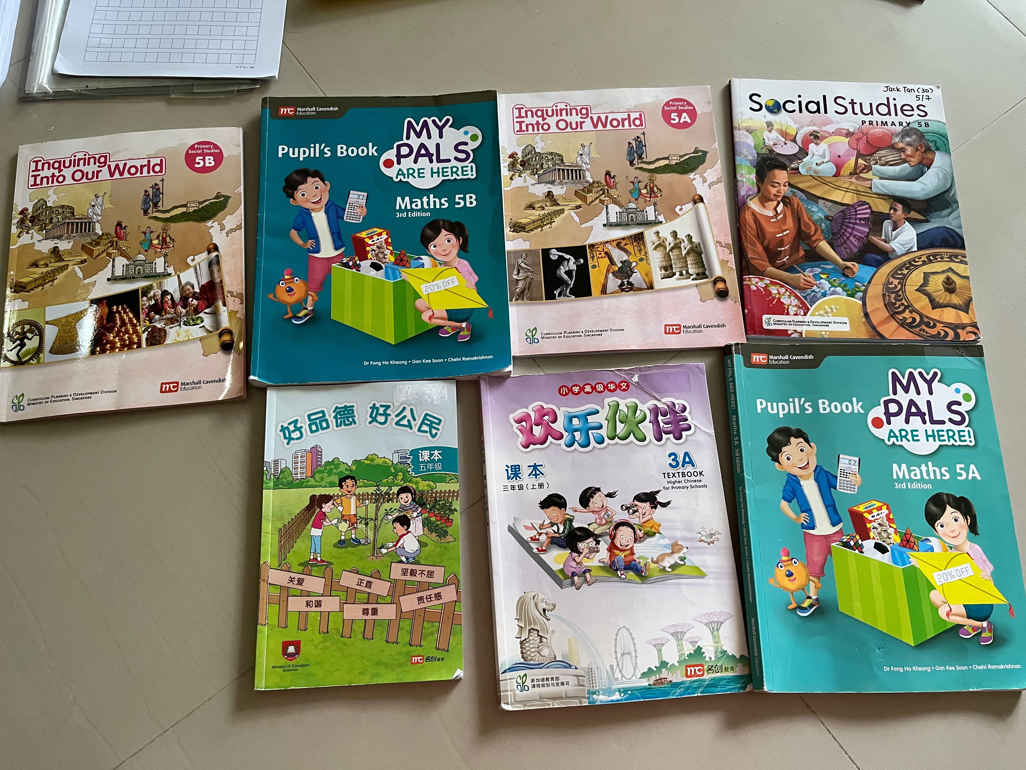 primary-school-textbooks-hobbies-toys-books-magazines-textbooks