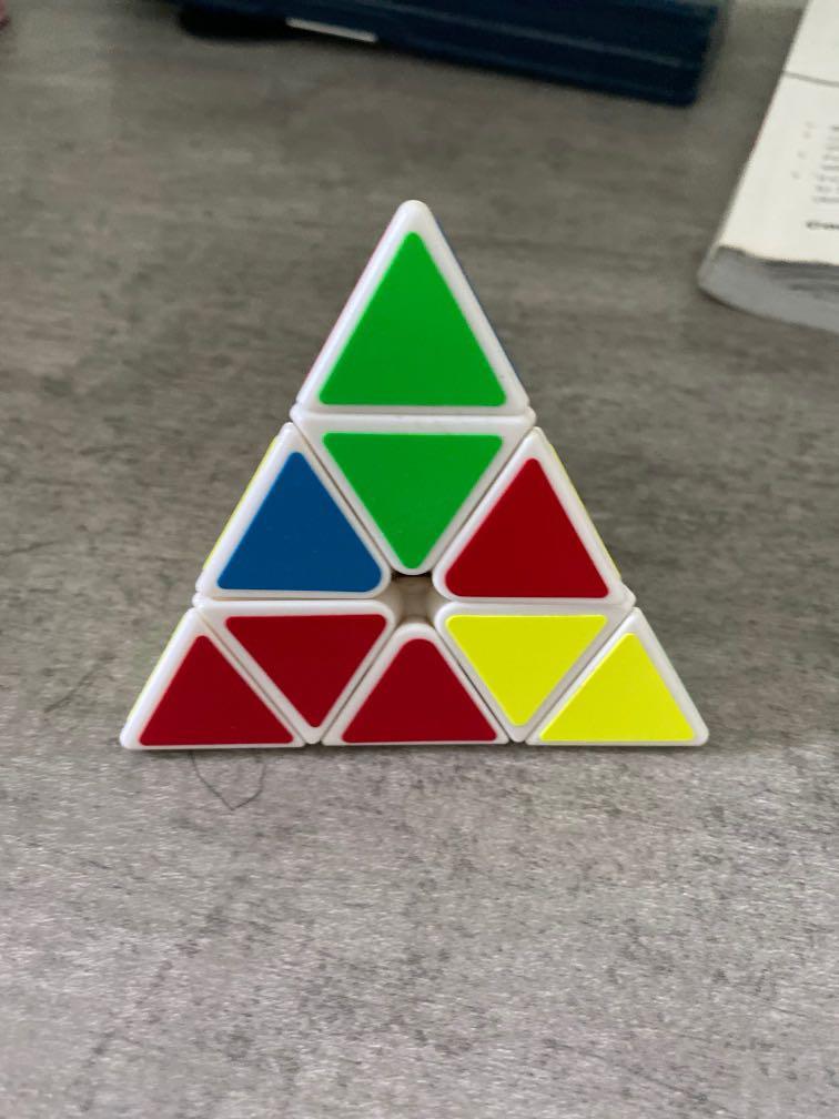 Pyraminx cube, Hobbies & Toys, Toys & Games on Carousell