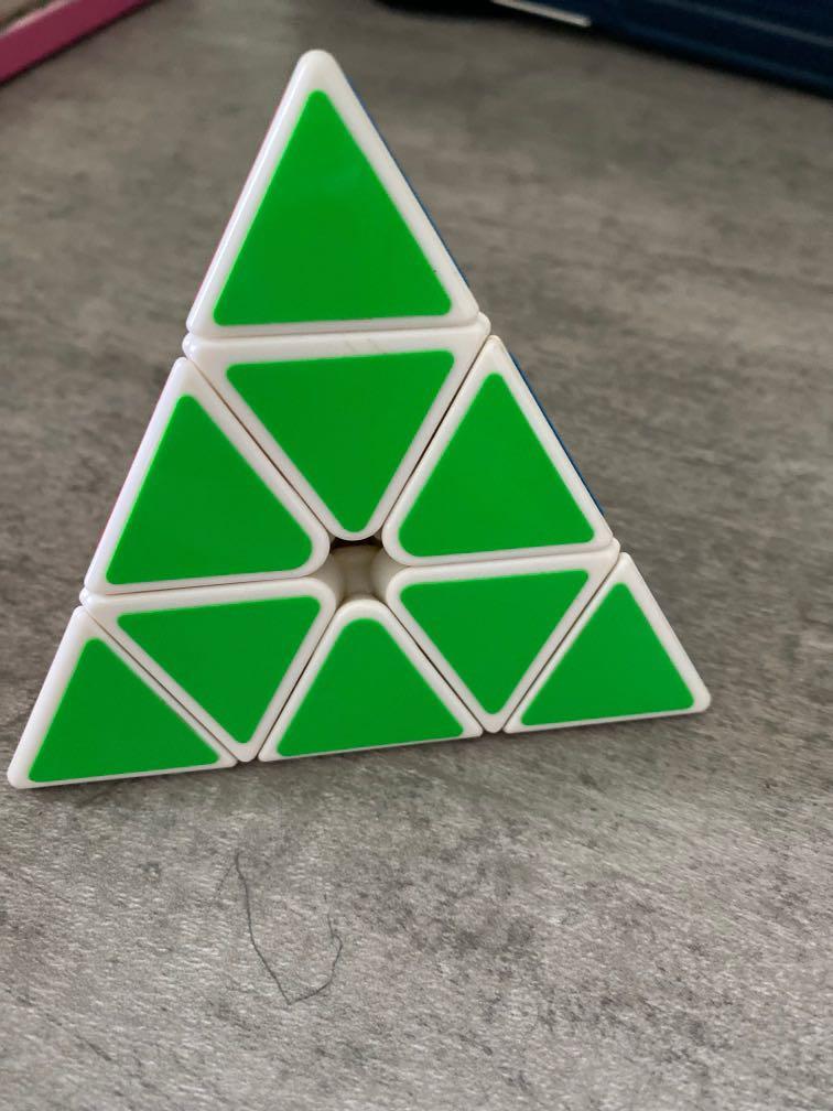 Pyraminx cube, Hobbies & Toys, Toys & Games on Carousell