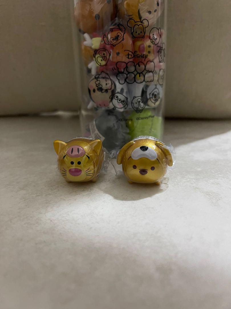 Rare golden Tsum Tsum ( Disney ), Hobbies & Toys, Toys & Games on Carousell