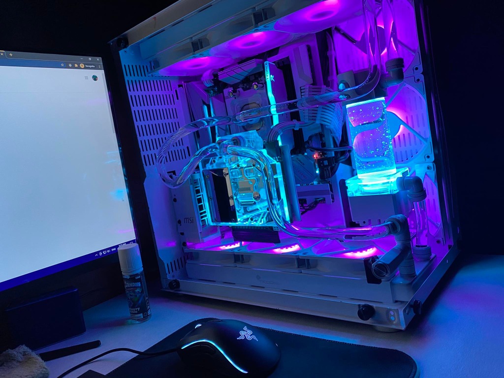 Robin 2 Coolman Dual Chamber Case (White), Computers & Tech, Parts ...