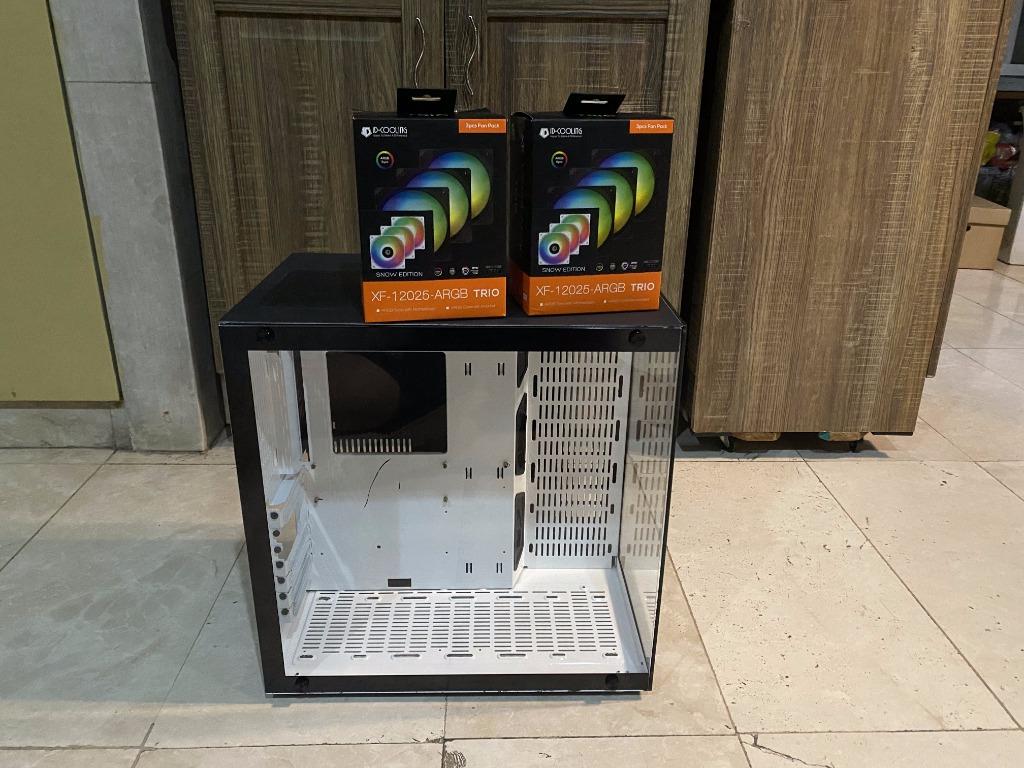 Robin 2 Coolman Dual Chamber Case (White), Computers & Tech, Parts ...