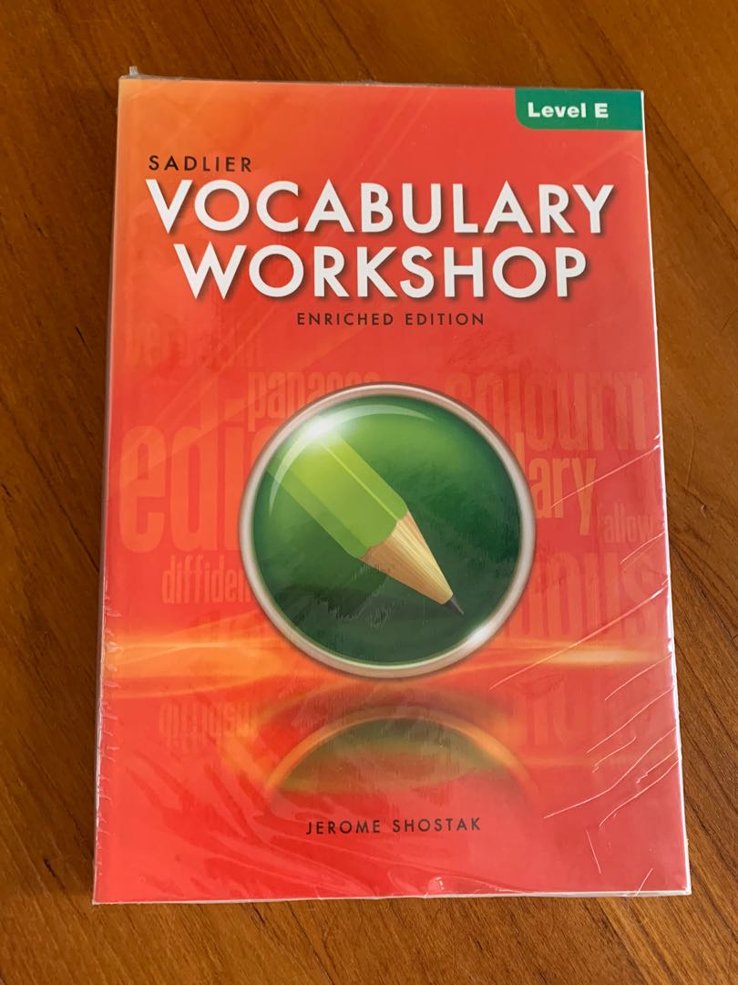Sadlier vocabulary workshop; enriched editions, Hobbies & Toys, Books ...