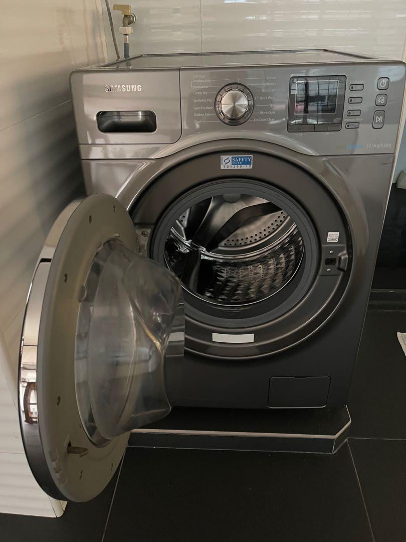 Samsung Integrated 12kg/8kg Washing & Dryer Machine, TV & Home ...