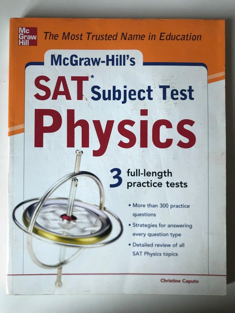 SAT Subject Test - Physics - Christine Caputo, Hobbies & Toys, Books ...