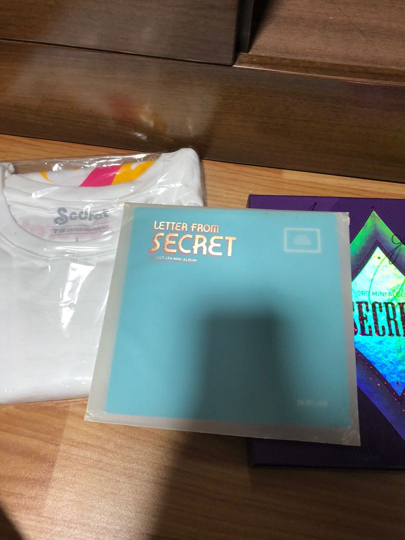 SECRET merchandise, Everything Else on Carousell