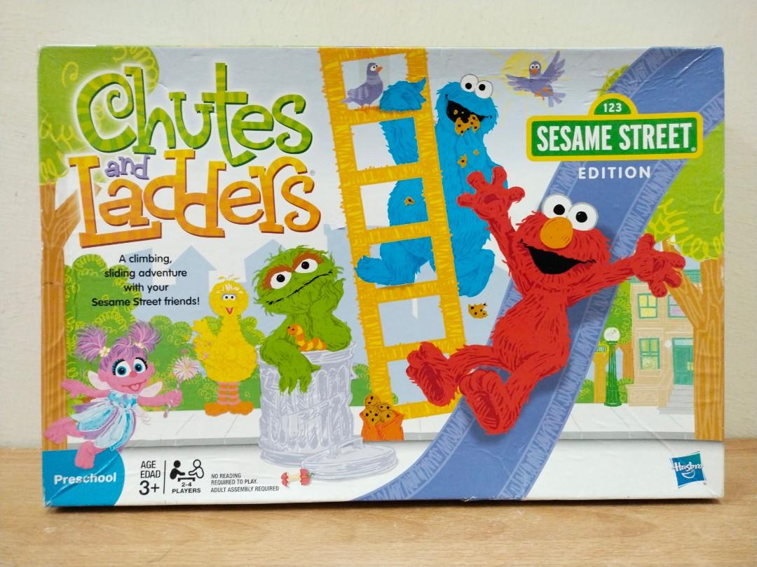 Sesame Street Edition Chutes and Ladders, Hobbies & Toys, Toys & Games ...