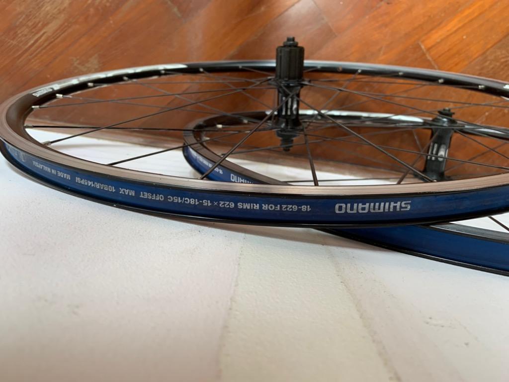 Shimano WH-R500 wheelset, Sports Equipment, Bicycles & Parts, Parts ...