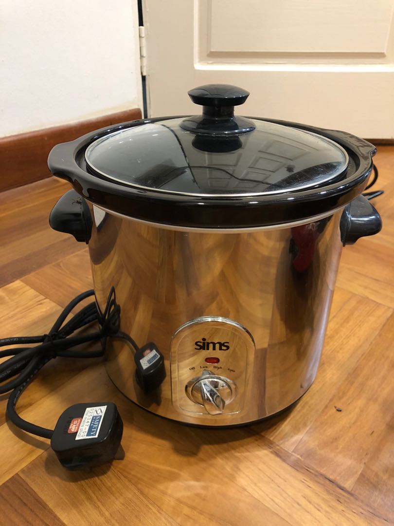 Sims multipurpose slow cooker 250W, TV & Home Appliances, Kitchen ...