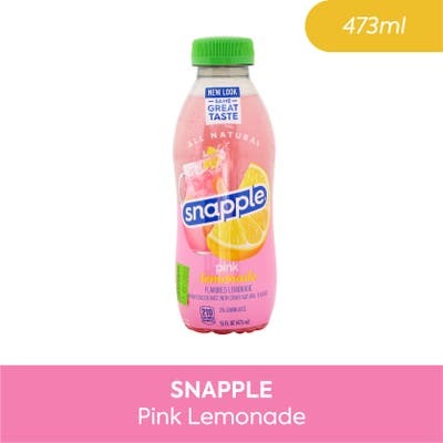 Snapple - Pink Lemonade 473ml, Food & Drinks, Beverages on Carousell
