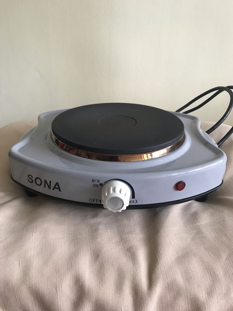 SONA Electric Hot Plate SHP 1600, TV & Home Appliances, Kitchen ...