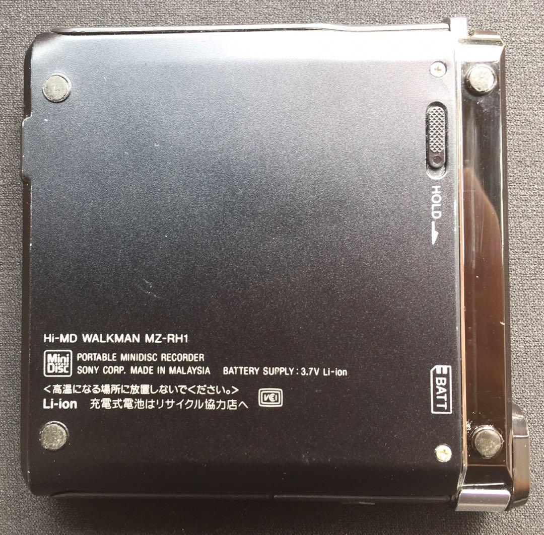 SONY MZ-RH1 hi-MD Walkman (Black), Audio, Portable Music Players on ...