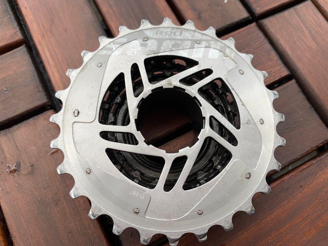 Sram Red 1090 Cassette 11-28T, Sports Equipment, Bicycles & Parts ...