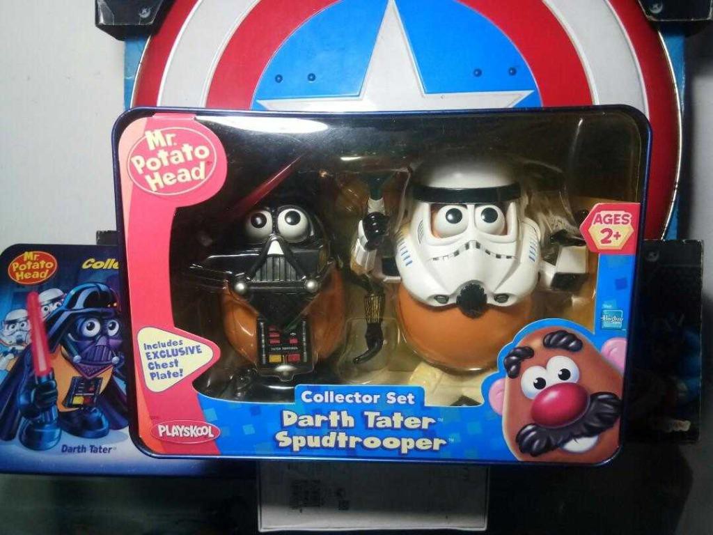 Star Wars Collector Set Darth Tater and Spudtrooper Potato Head Metal ...