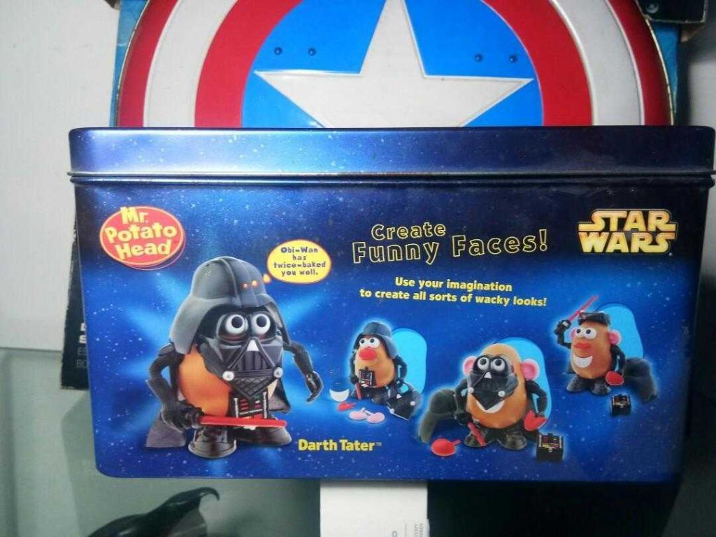 Star Wars Collector Set Darth Tater and Spudtrooper Potato Head Metal ...