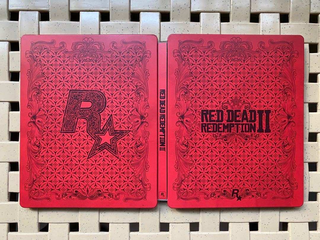 Steel Case RED DEAD Redemption II, Video Gaming, Gaming Accessories ...